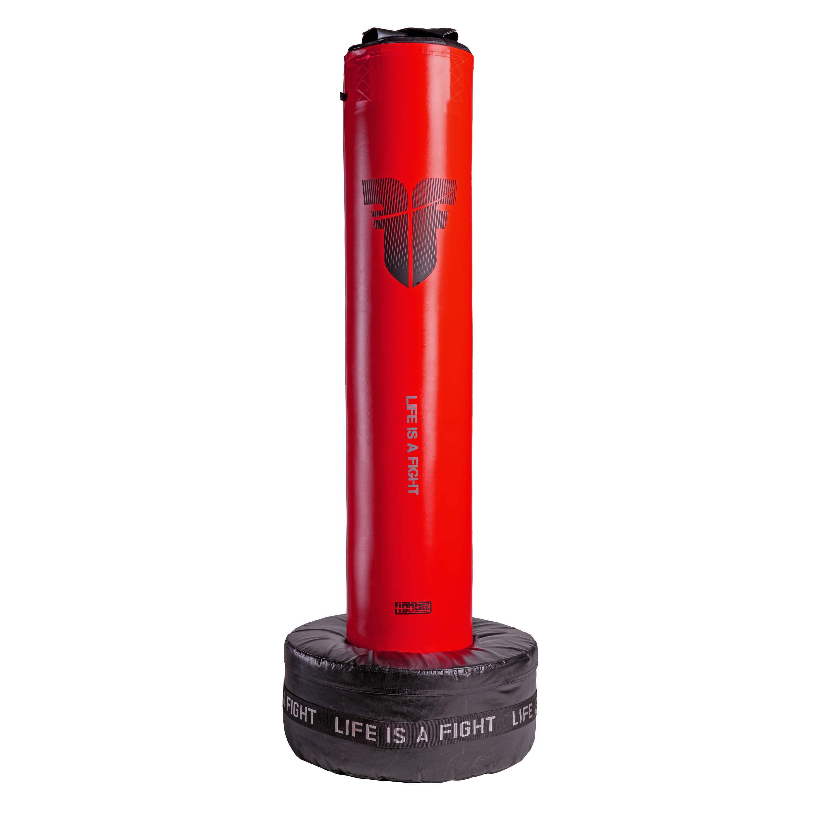 Free standing boxing bag Fighter 3in1 - red - Walmart.com