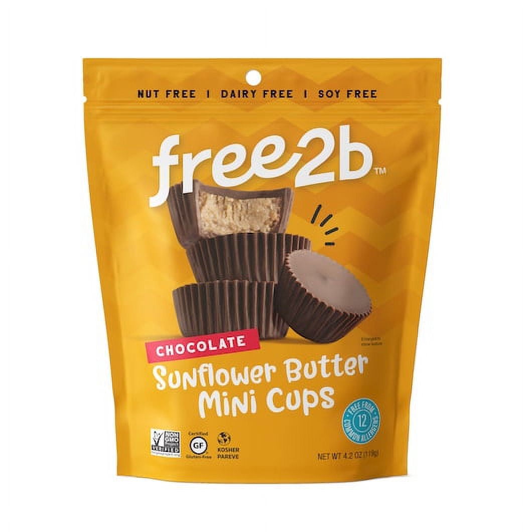 Free2b Foods Chocolate Sun Cups Mini, 4.2 oz - Case of 6 - Walmart.com