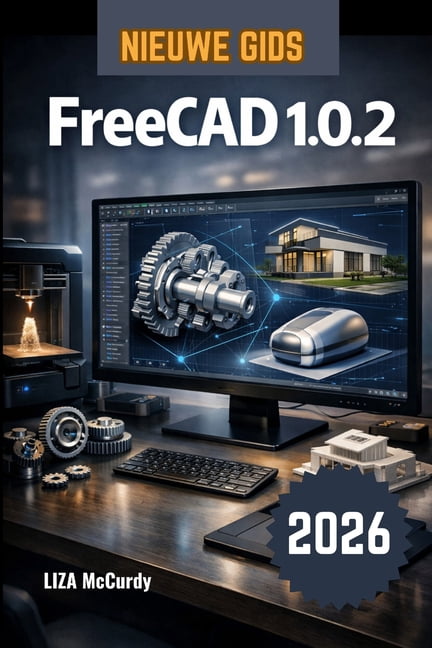 FreeCAD 1.0.2 Gebruikershandleiding 2026.: Hoe maak je je eigen 3D ...