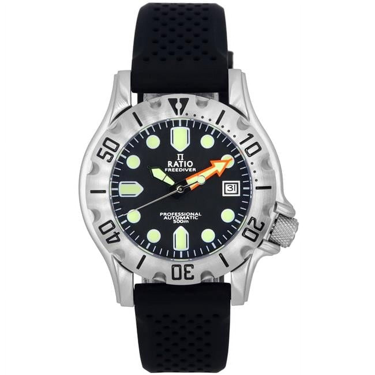FreeDiver Professional Automatic Sapphire Dial 500M Mens Watch, Blue ...