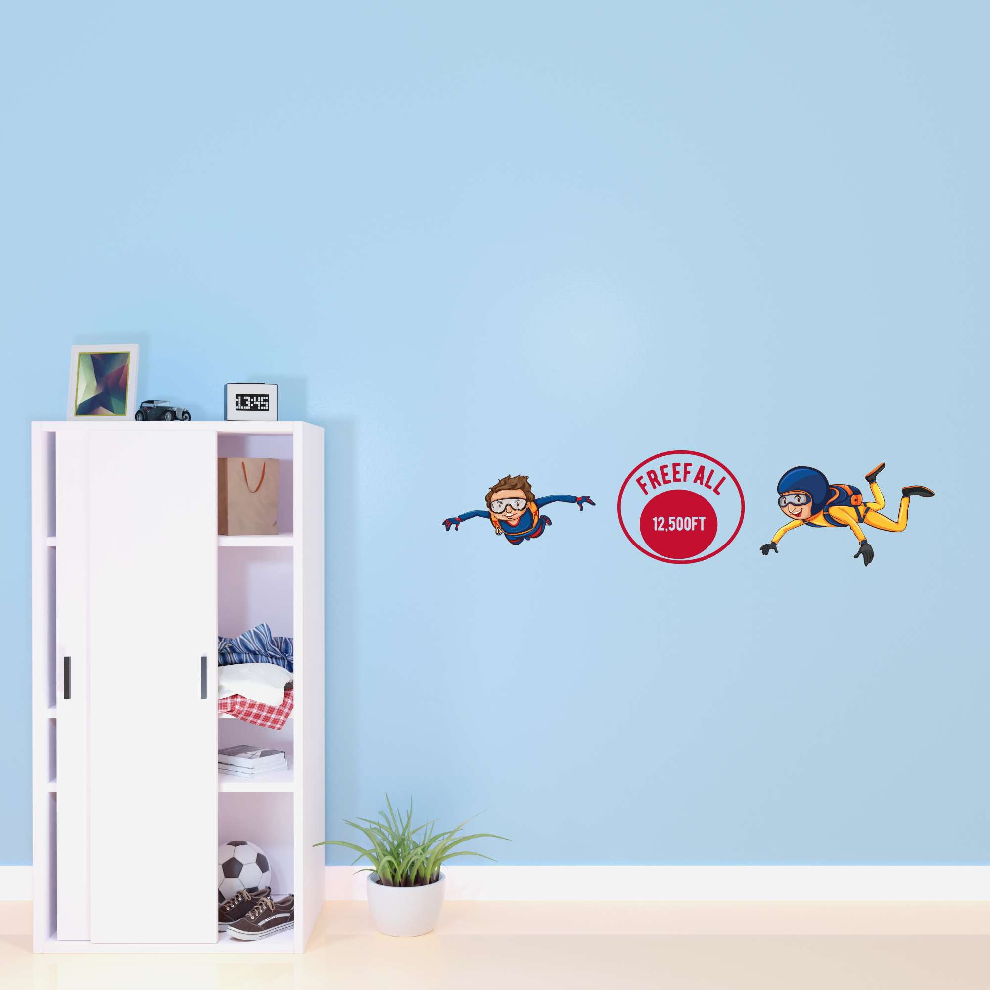 FreeFall Free Fall 12,500 Feet Kids Skydiving Sky Diving Adventure ...