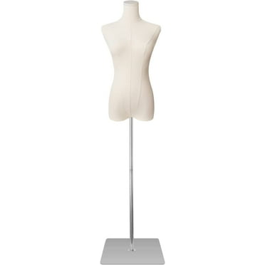 AEGFKDSewing Mannequin Torso Manikin Dress Form, Height Adjustable ...