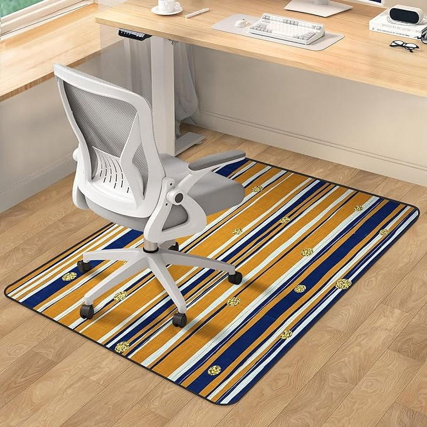 FreeLung Office Chair Mat for Carpet & Hardwood Floors, 48" x 36" Floor ...