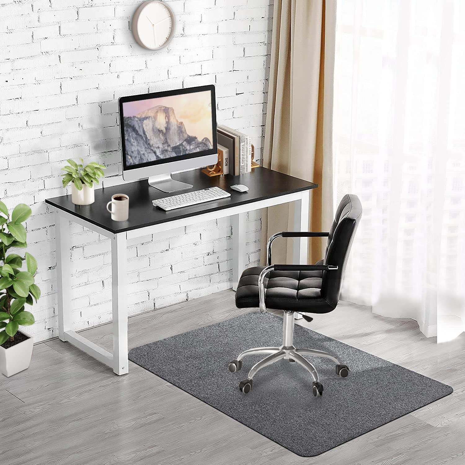 FreeLung Office Chair Mat for Hardwood Floor 48"x36" Floor Protector ...