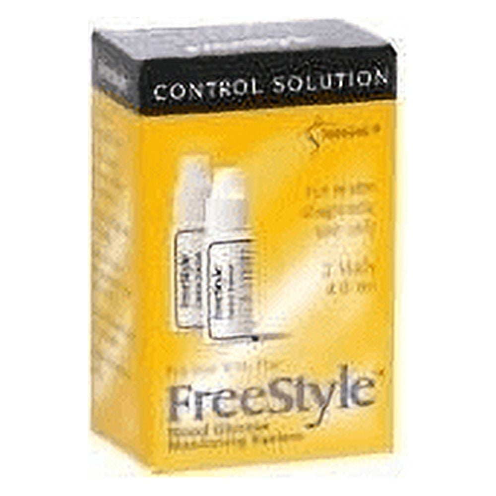 FreeStyle Control Solution Blood Glucose Monitoring Test System 4 ml, 2 ...