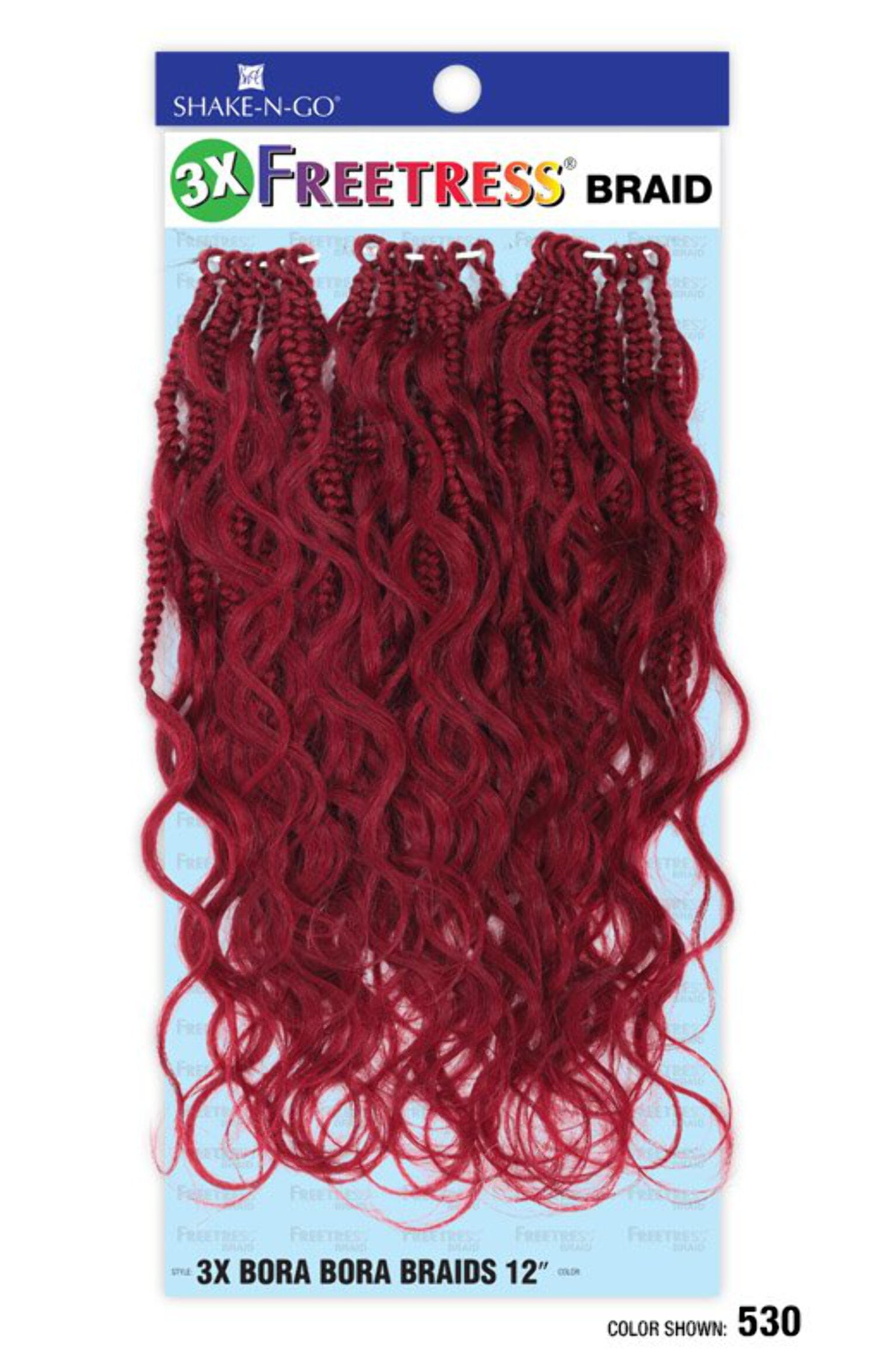 FreeTress Bora Bora Braids 12" 3x (Color#530) - Walmart.com