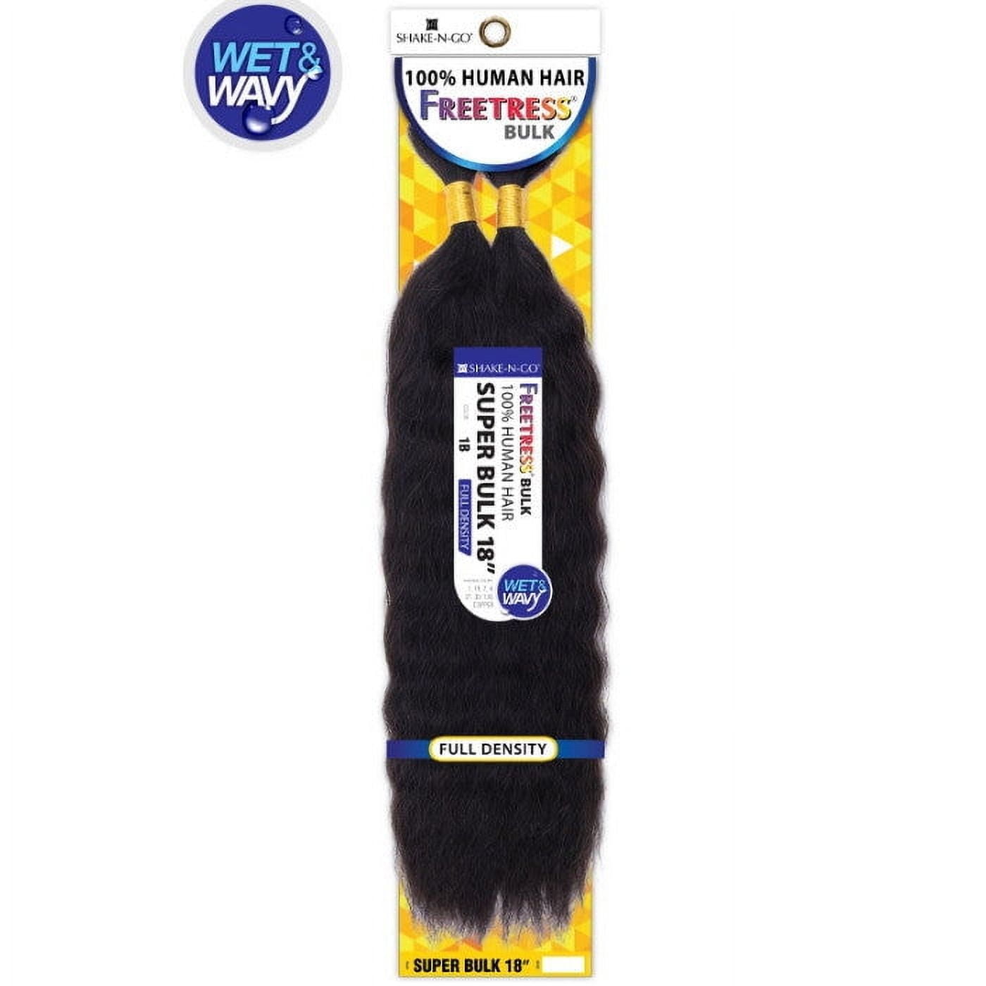 Freetress 100% Human Hair Braids - SUPER BULK 18" - Walmart.com