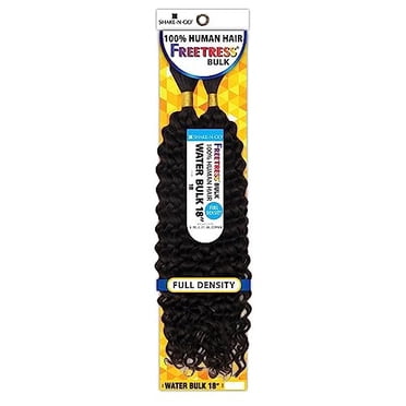 Freetress Bulk 100% Human Hair - Loose Deep Bulk 18 - Walmart.com