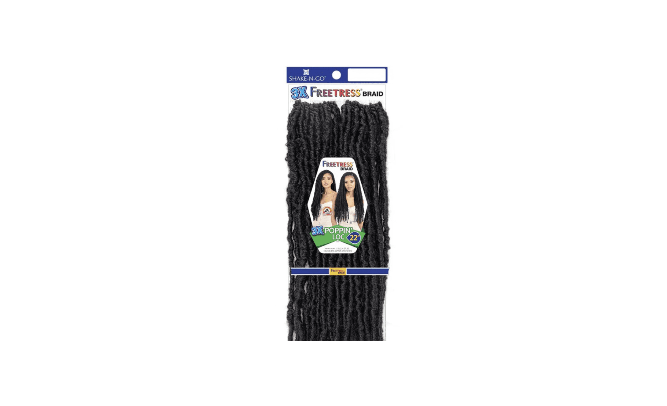 FreeTress Poppin Locs 3x 22"(Color#530) - Walmart.com