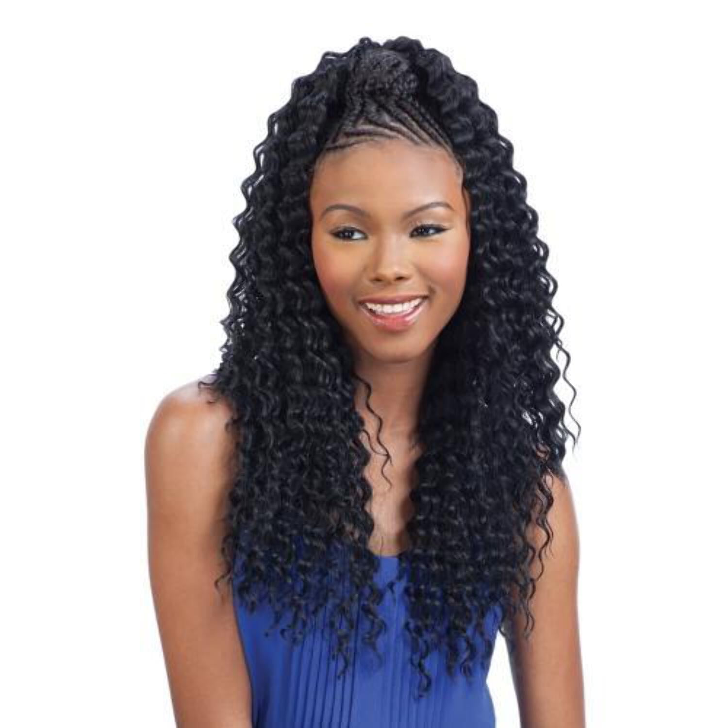 FreeTress Synthetic Hair Crochet Braids Aruba Curl Braid 20" - Walmart.com