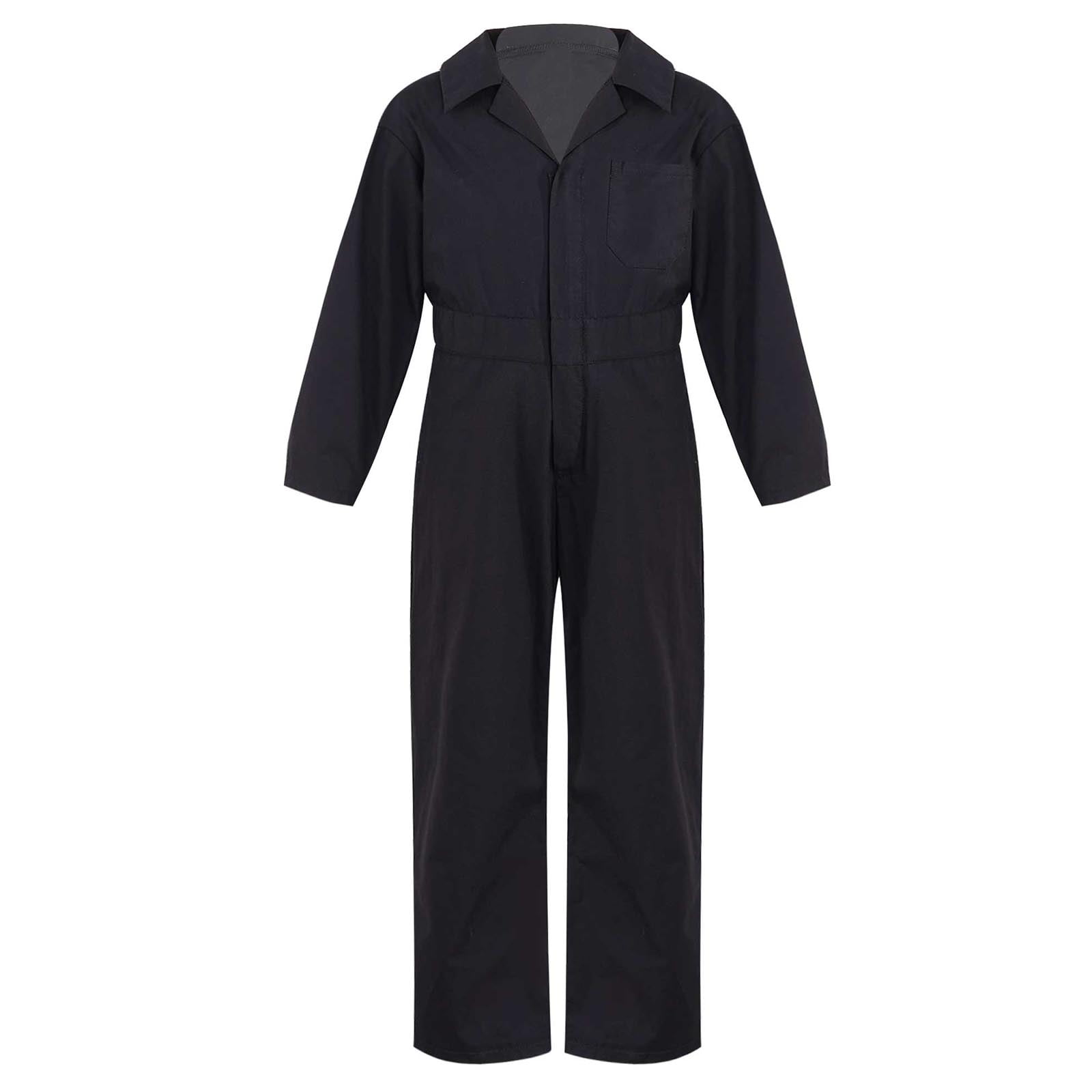 Freebily Kids Boys One Piece Tracksuit Overalls Playsuit Boilersuit ...