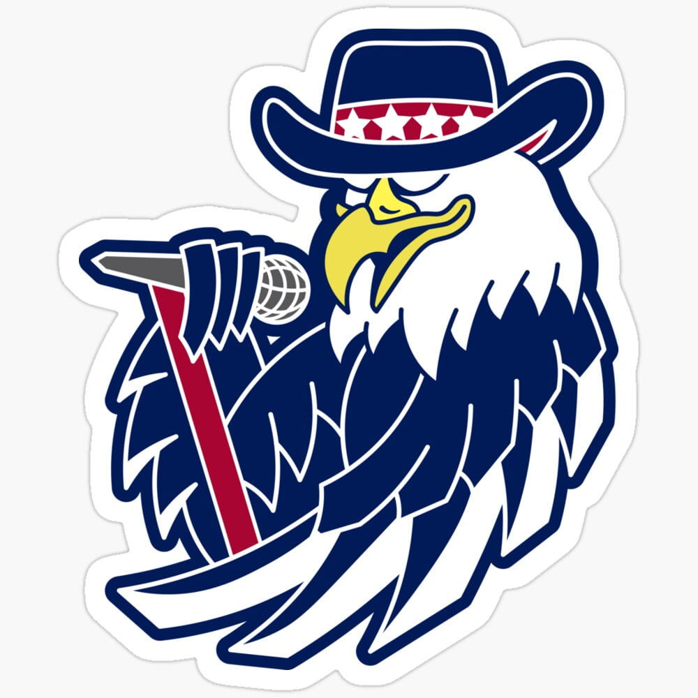 Freebird, Eagle Singing Sticker Phone Decal Water Bottle Stickers Car ...