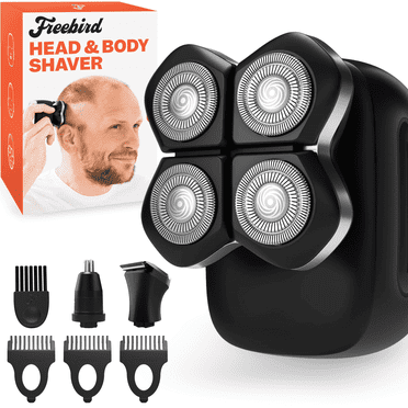 Freebird Men's FlexSeries Shaver Blades - Stainless Steel Rotary ...