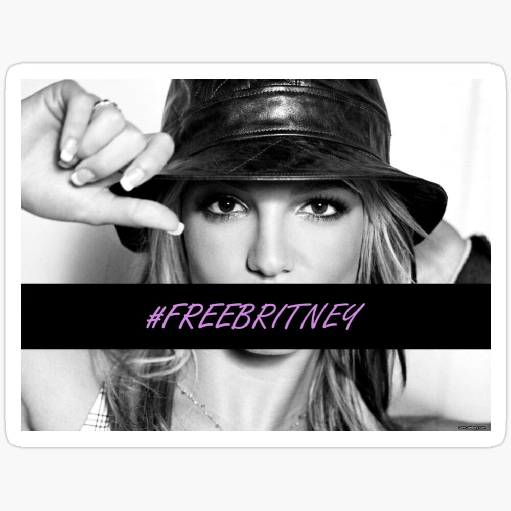 Freebritney Pop Princess Sticker Phone Decal Water Bottle Stickers Car ...