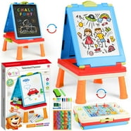 Free Shipping! Discovery Kids Tabletop Easel 3-In-1 Art Center, with ...