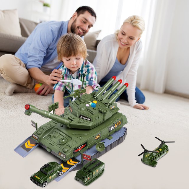 Freecat Tank Toy Sets, Military Tank Vehicle Playsets with Realistic ...