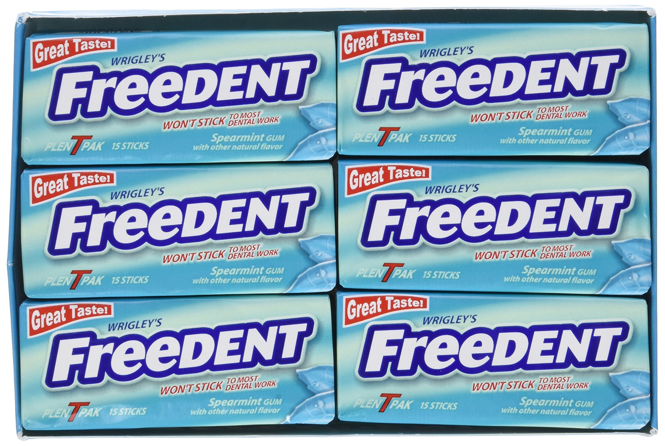 Freedent Spearmint Gum (12 Pack) (2 Pack) - Walmart.com
