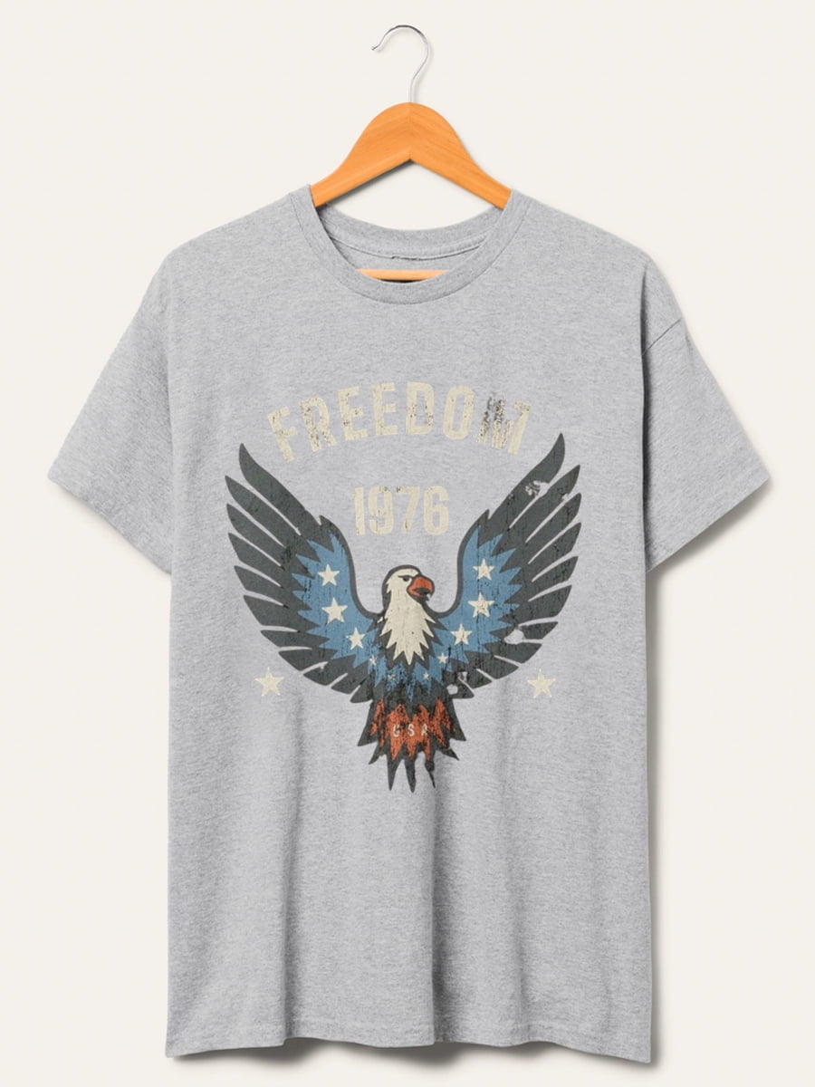 Freedom 1976 Graphic Tee - Walmart.com