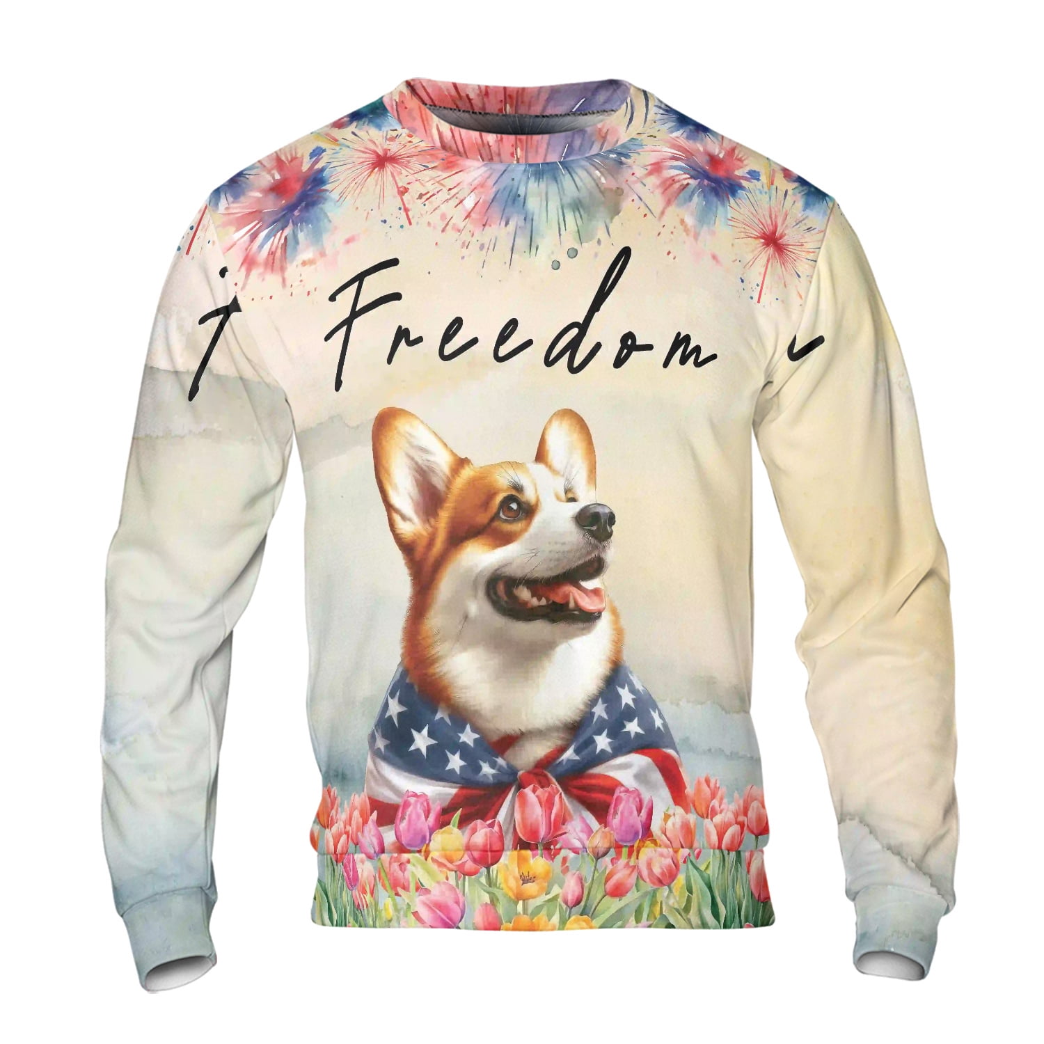 Freedom Corgi on Independence Day 4th of July All Over Print 3D ...