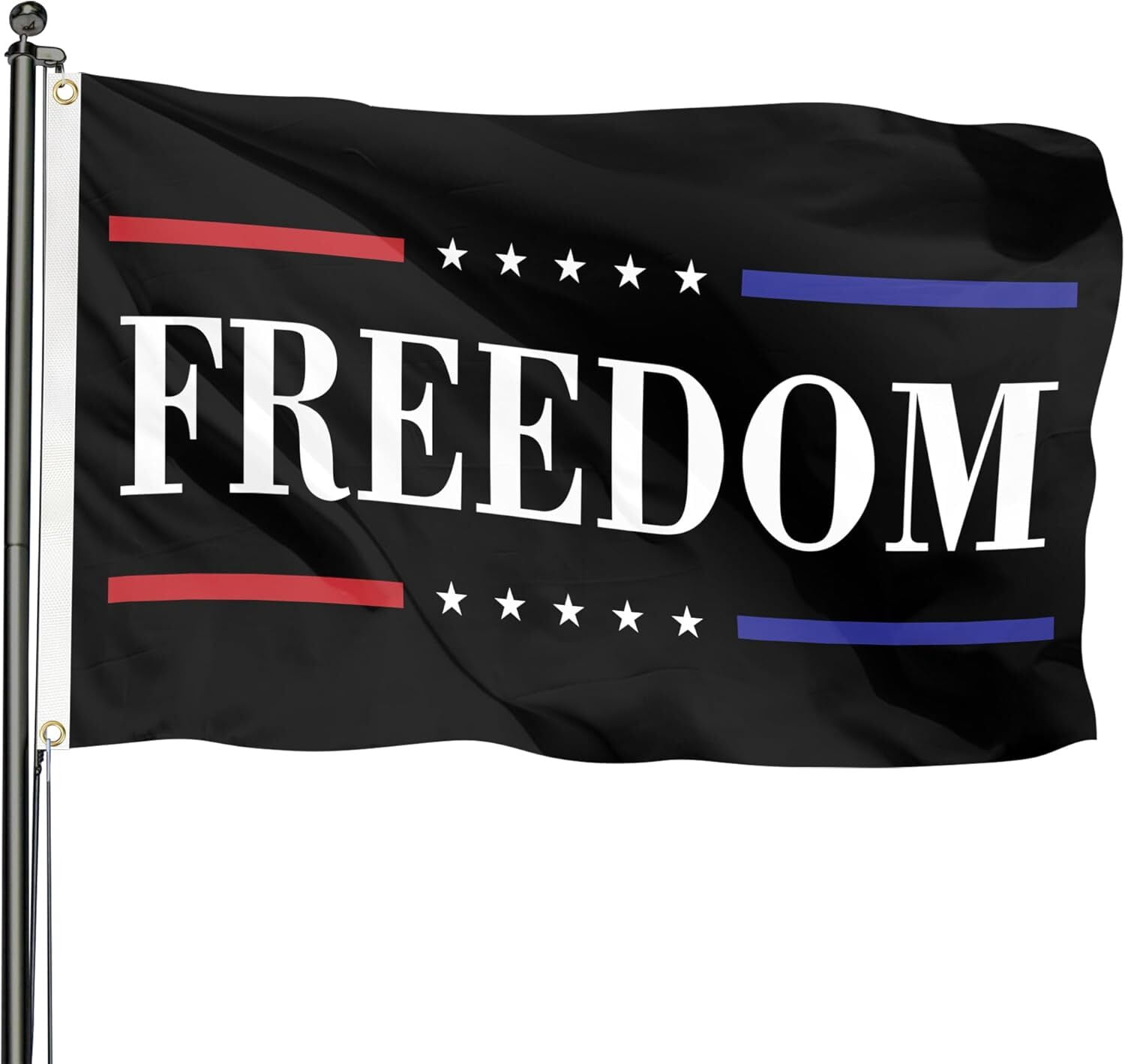 Freedom Flag 3x5 Ft Double Sided American Flags for Outside Freedom ...