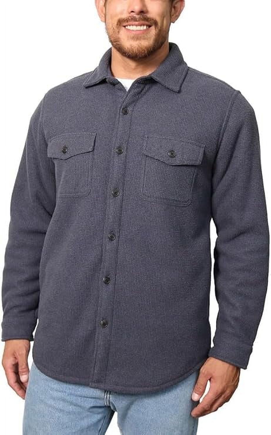 Freedom Foundry Men's Fleece Heavyweight Jackets Super Plush Sherpa ...