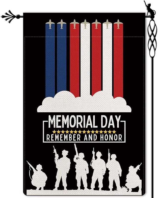 Freedom Garden Flag Remember and Honor Garden Flag Bald Eagle Patriotic ...