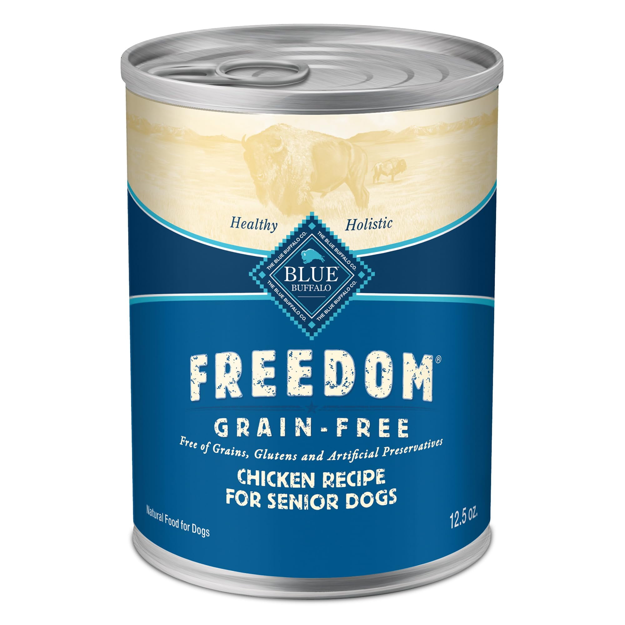 Freedom Grain-Free Senior Wet Dog Food, Free Of Glutens & Artificial ...