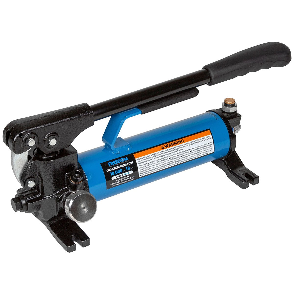 Freedom Hydraulics 18 IN3 10,000 Psi Two Speed Hand Pump - PH18 ...