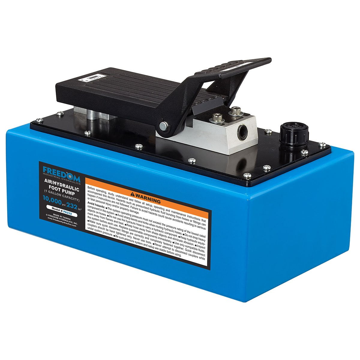 Freedom Hydraulics 213 IN3 10,000 Psi Two Speed Hand Pump - PH213 ...