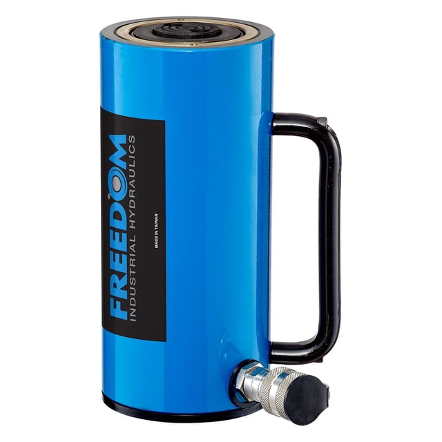 Freedom Hydraulics 50 Ton Single Acting Aluminum Cylinder, 6.00" Stroke ...