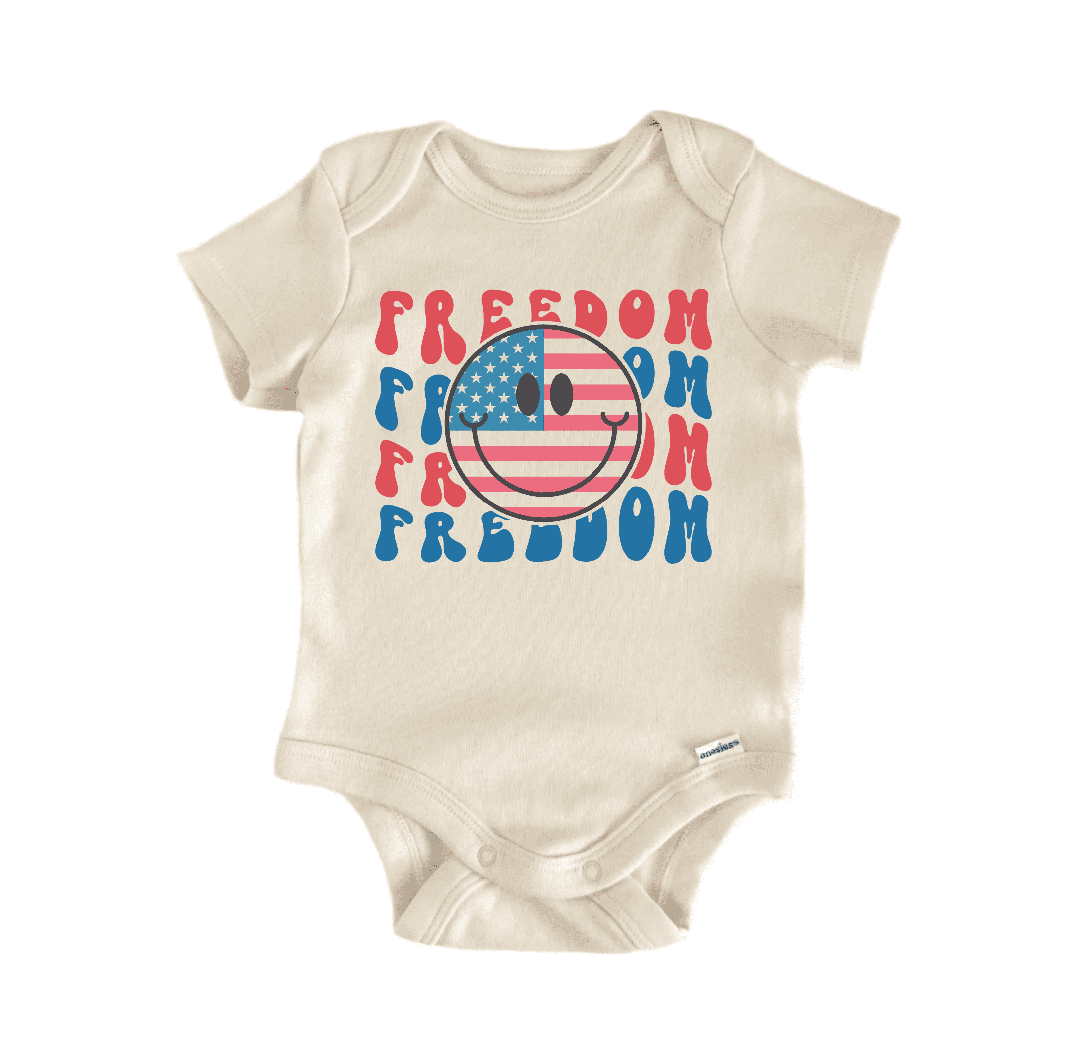 Freedom July 4th - Baby Boy Girl Clothes Infant Bodysuit Funny Cute Newborn - Walmart.com