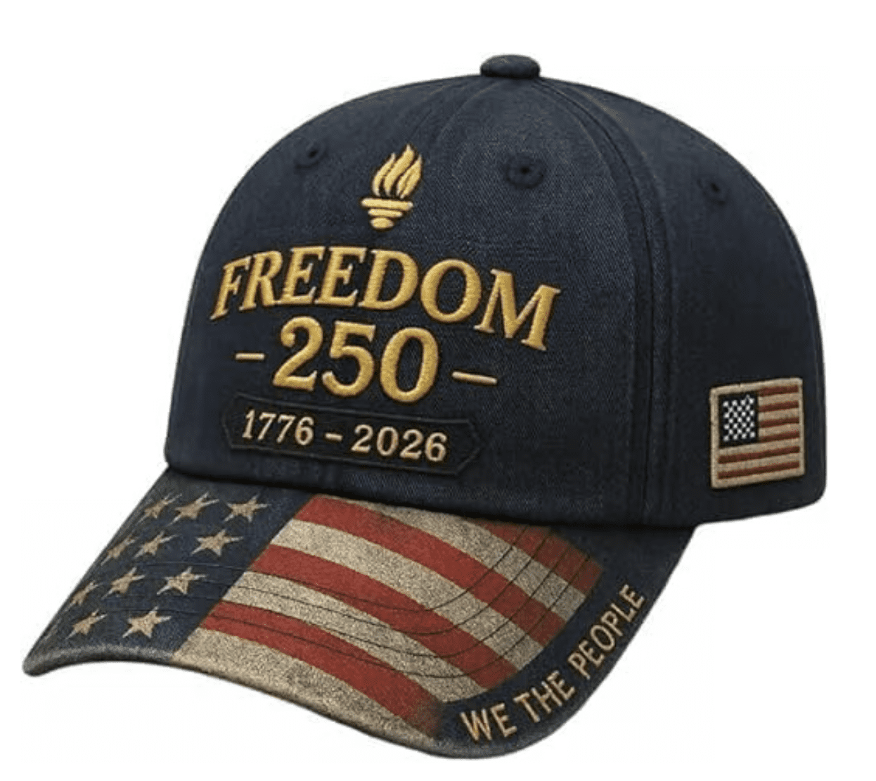 Freedom& Liberty – United States 250th Anniversary Hat - Walmart.com