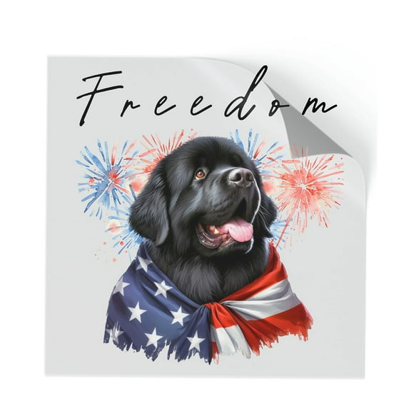 Freedom Newfoundland on Independence Day 4th of July Cutout Transfer ...