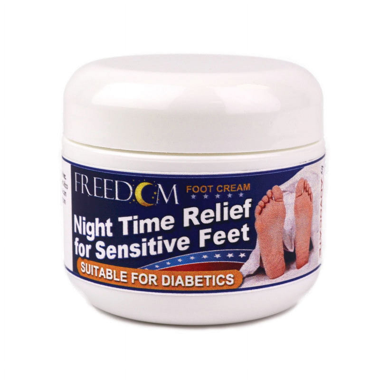 Freedom Night Time Foot Cream, 2 oz. Tub-1 Each - Walmart.com