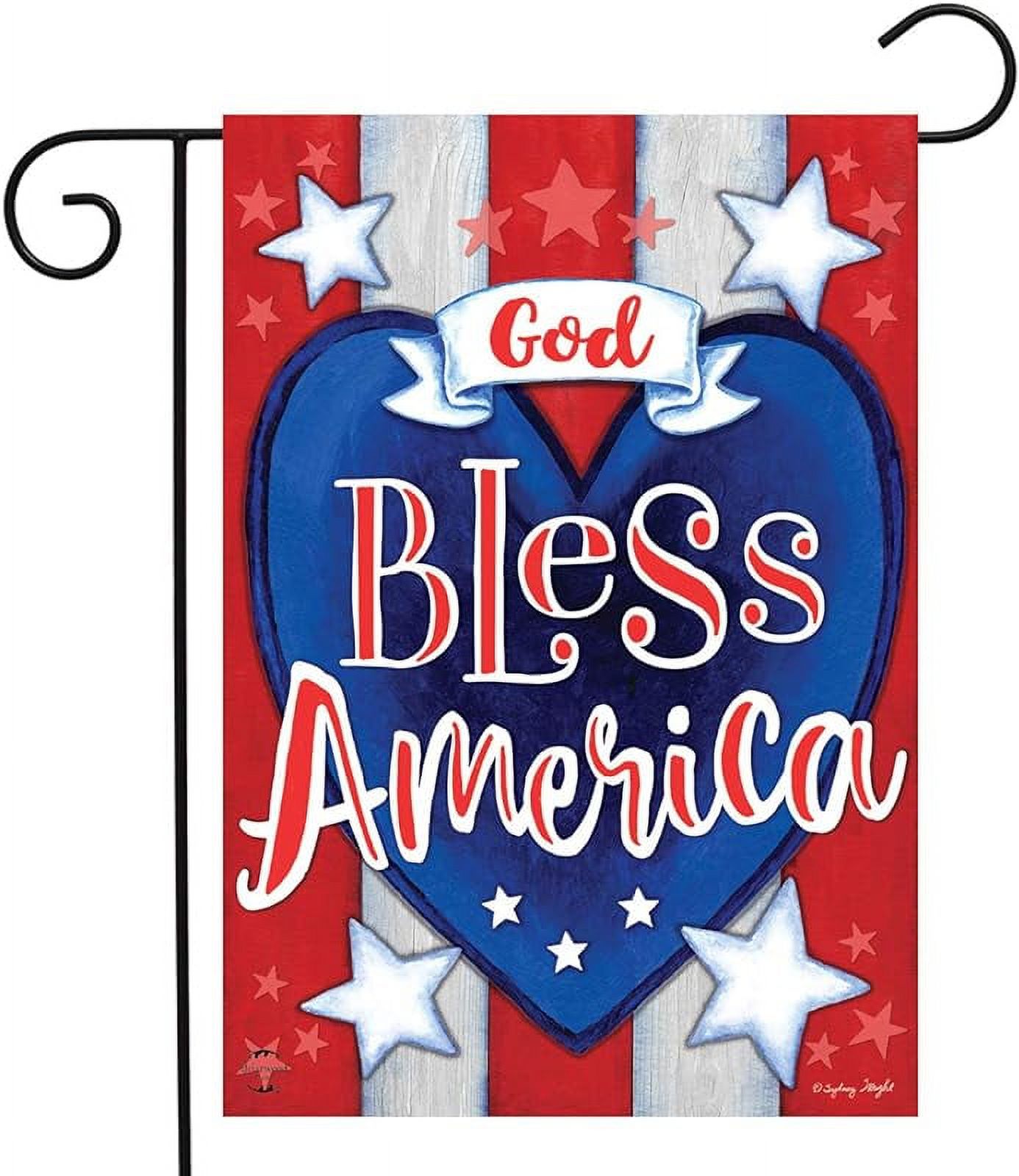 Freedom -Patriotic Garden Flag -Bald Eagle USA 12" x 18" Briarwood ...
