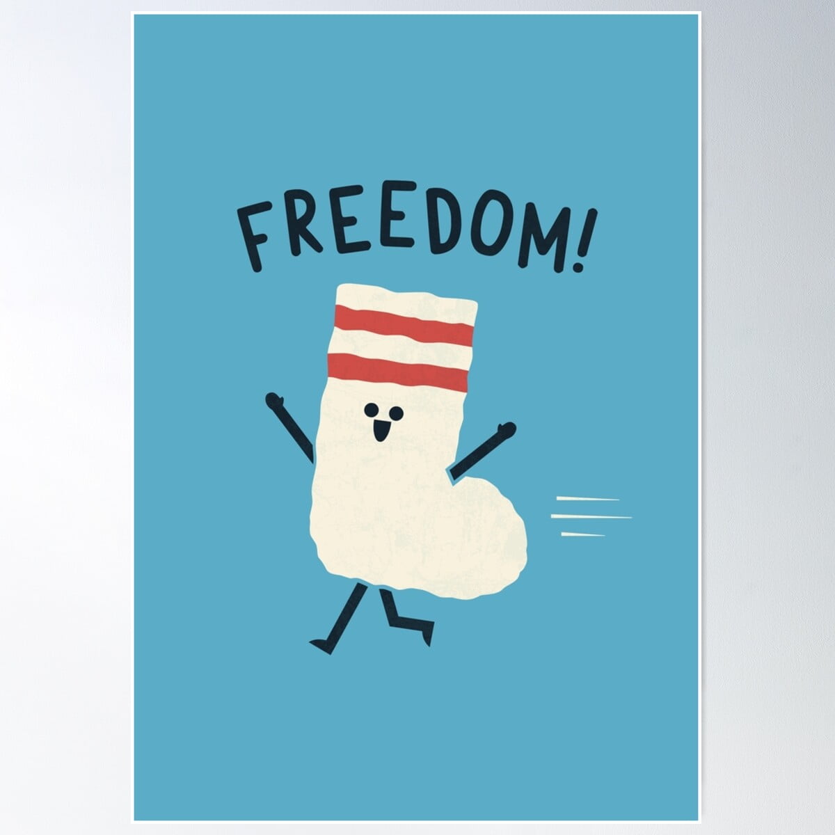 Freedom Poster Wall Art, Modern Wall Decor For Living Room Bedroom ...
