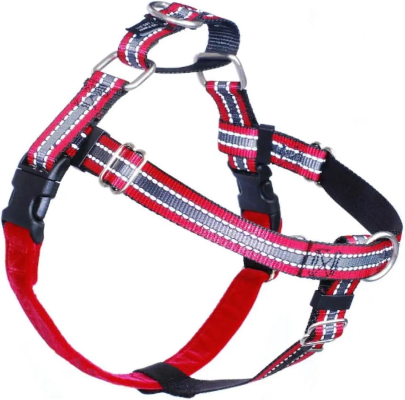 Freedom No Pull Dog Harness, Reflective Harness & Leash Set, Front Clip ...