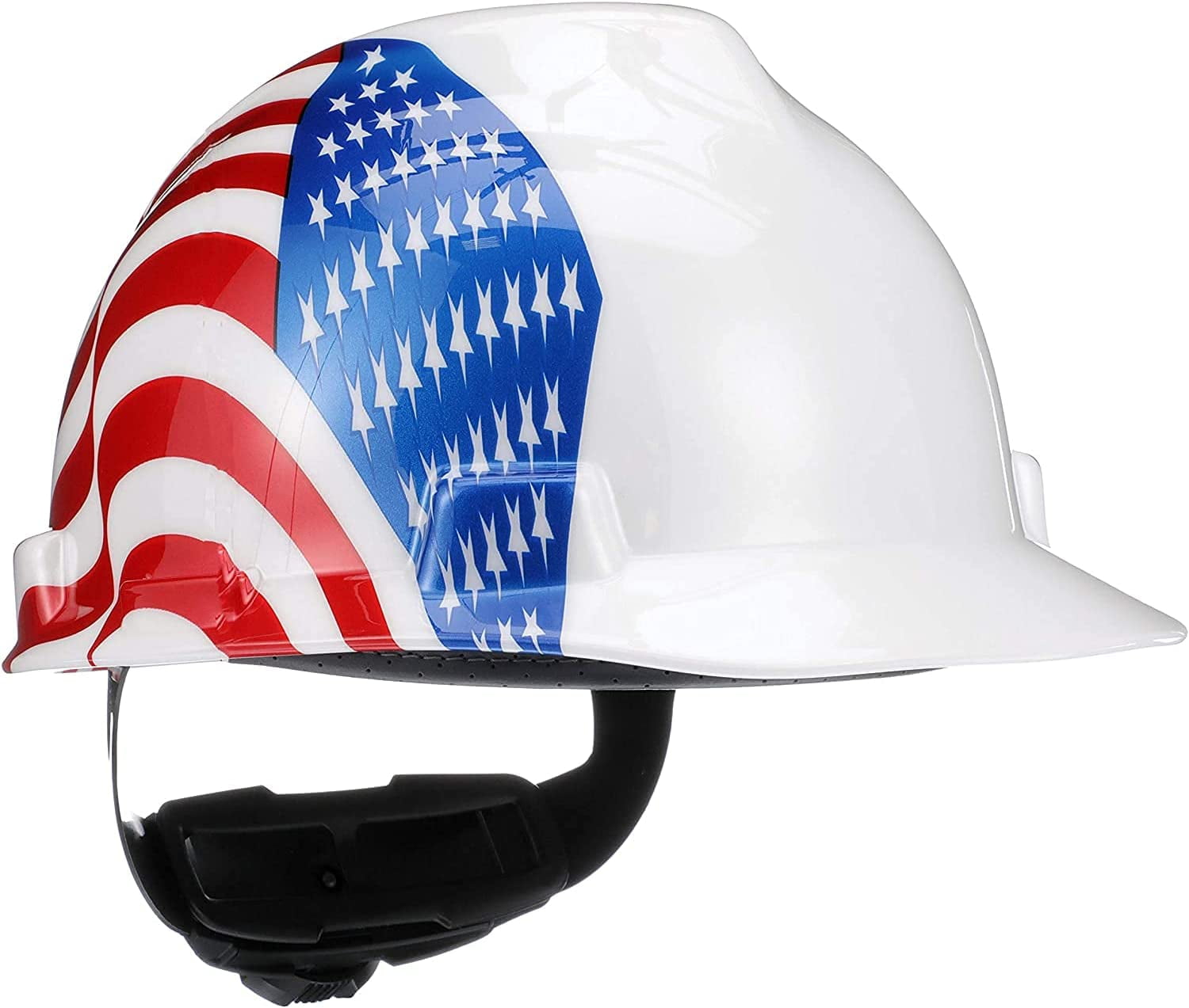 Freedom Series V-Gard Safety Hard Hat with Fas-Trac III Ratchet ...