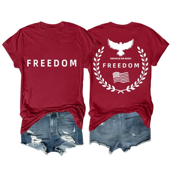 Freedom Shirts For Men Women Vintage Democracy American Patriot Shirt ...