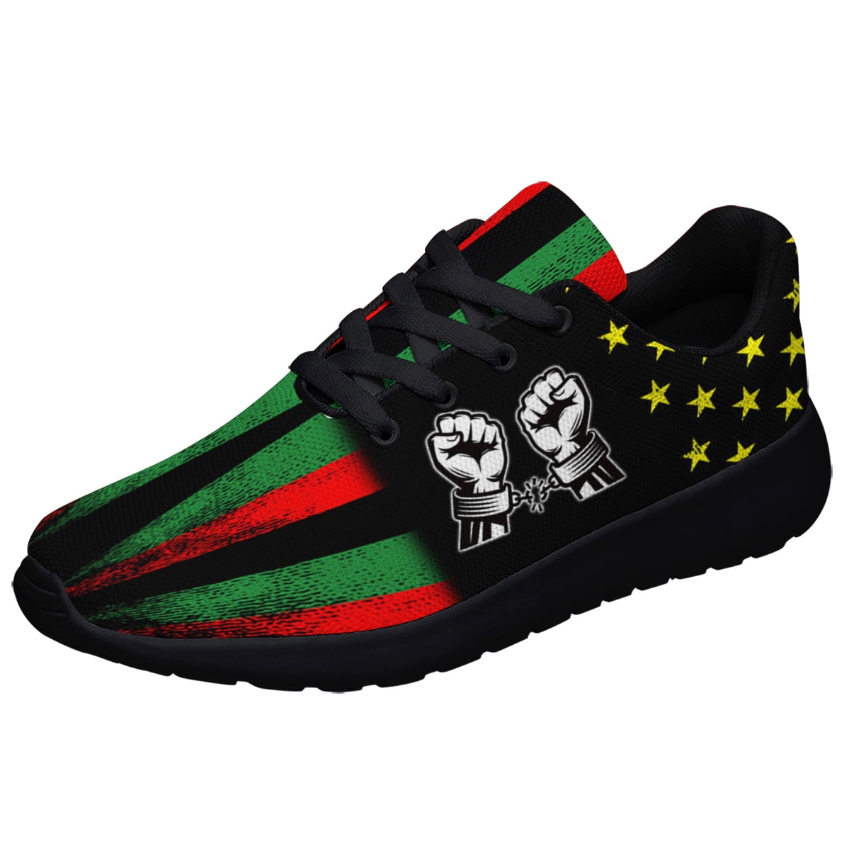 Freedom Shoes Womens Walking Tennis Shoes Mens Fashion African Freedom ...