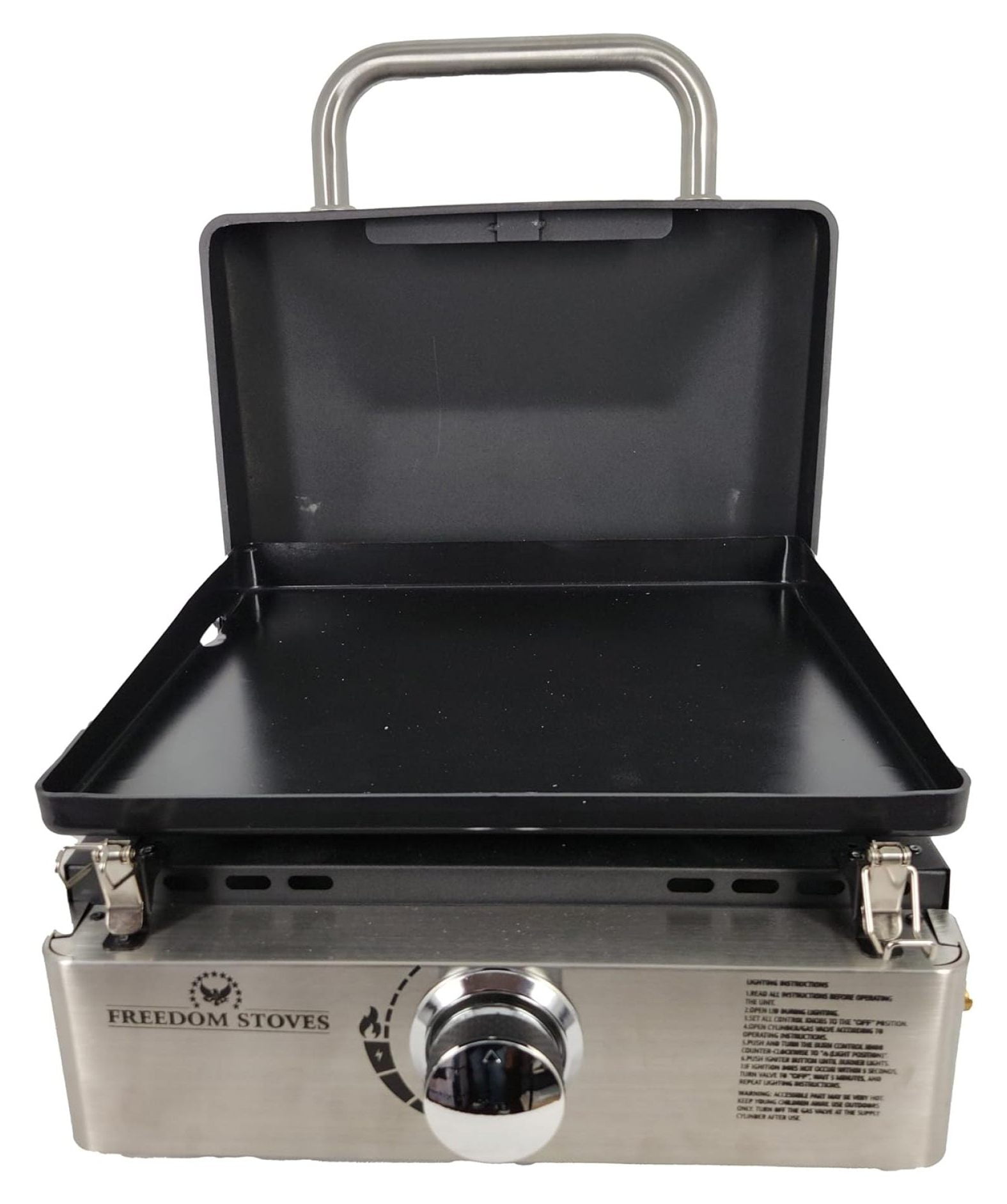 Freedom Stove 22" Easy Clean Non Stick Ceramic Coated Flat Top Propane ...