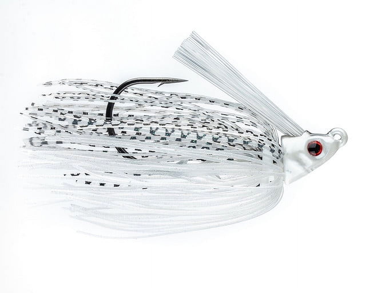 Freedom Tackle F75130 Swim Jig Threadfin 1/4oz Jig Fishing Lure ...