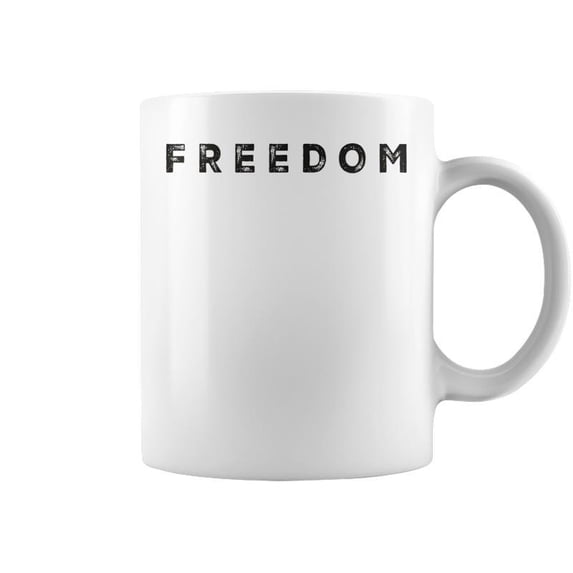 Freedom White Freedom Coffee Mugs - Walmart.com