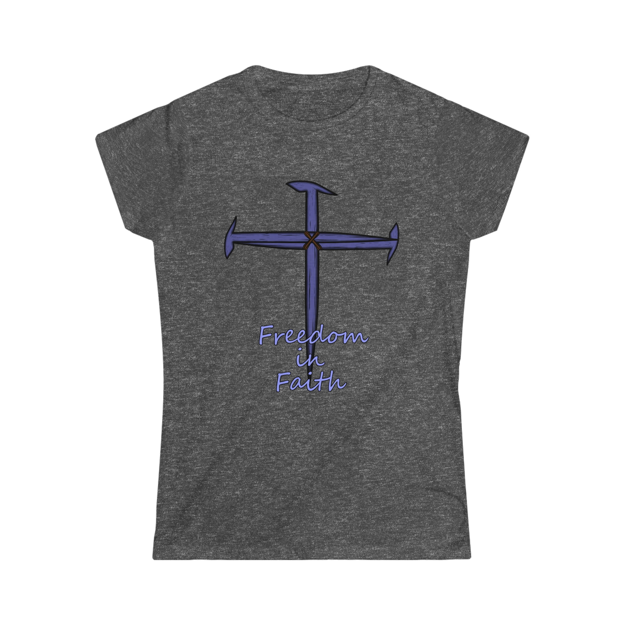 Freedom in Faith, Custom Hand Drawn Christian Art, Jesus Lives Loves ...