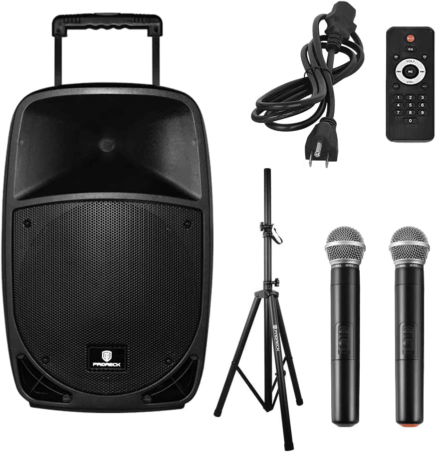 Freedom15 15" Portable Battery‑Powered PA Speaker, 800W Peak, Bluetooth ...