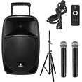 Freedom15 15" Portable Battery‑Powered PA Speaker, 800W Peak, Bluetooth ...