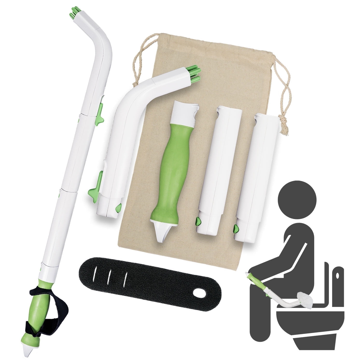 Freedom Wand 25.5” Toilet Aid - Portable Hygiene Assist for Seniors ...