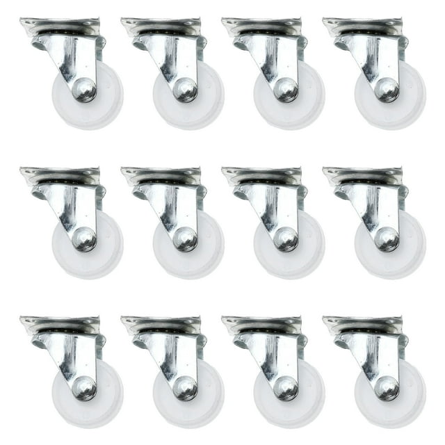 Freeency 12pcs Industrial Cabinet Wheel Trolley Replacement Wheels ...