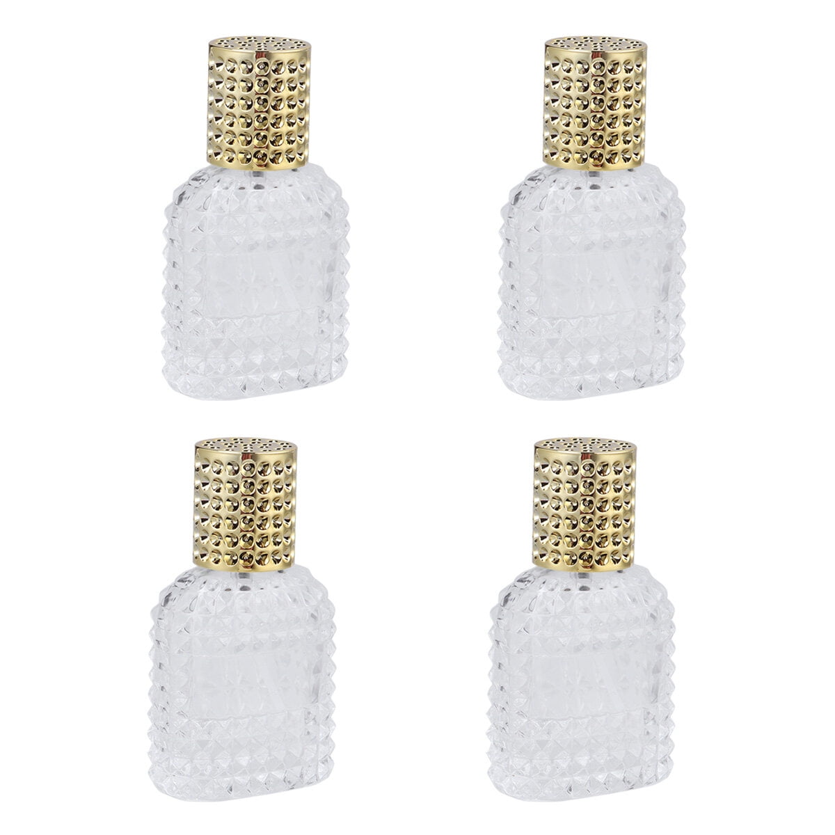 Freeency 4pcs 30ml Perfume Galss Bottles Refillable Empty Containers ...