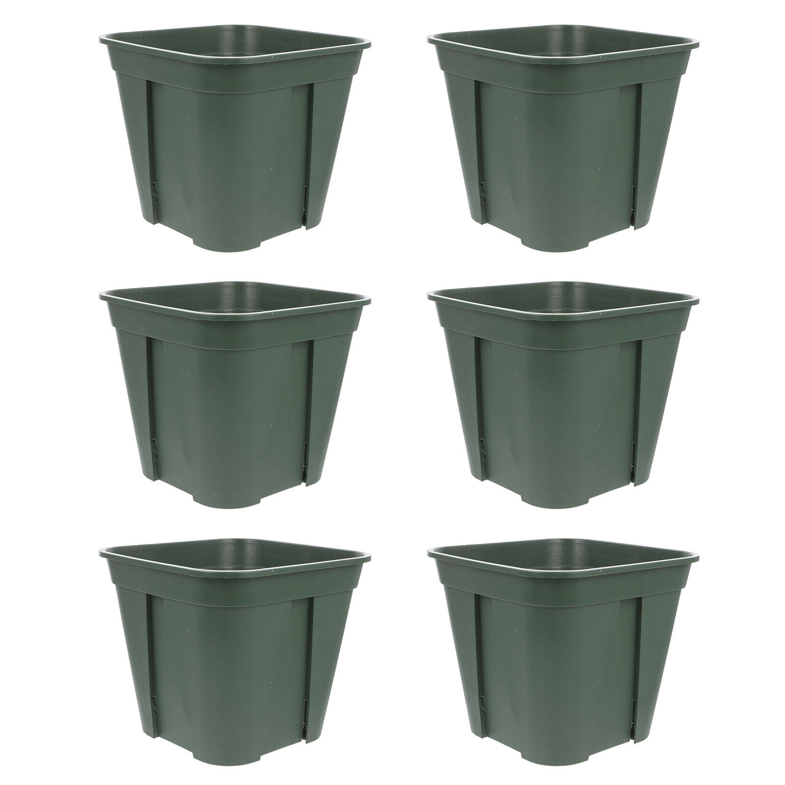 Freeency 6pcs Propagation Pots Plastic Flower Pots Weather-Resistant ...